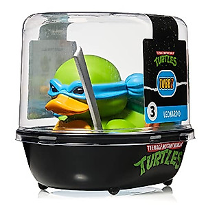 TUBBZ First Edition Leonardo Collectible Vinyl Rubber Duck Figure - Official Teenage Mutant Ninja Turtles Merchandise - TV, Movies & Video Games
