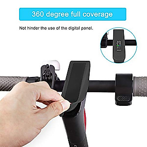 TOMALL Waterproof Silicone Protective Cover Case Central Control Panel Dust Proof Protective Shell Dashboard Cover Protective Compatible for Xiaomi Mijia M365/M365 Pro Electric Scooter