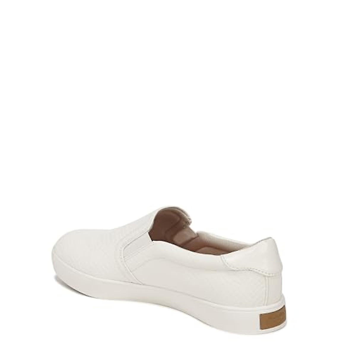 Dr. Scholl's Shoes Women's Madison Slip On Fashion Sneaker, White Snake, 7 US