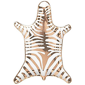 Jonathan Adler Metallic Zebra Dish, Gold