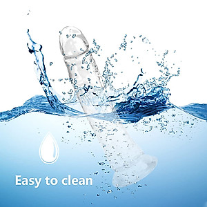9.6 Inch Big Clear Realistic Dildo for Sex Women's, Body-Safe Material Lifelike Large Penis with Strong Suction Cup for Hands-Free Anal Play for Man Couple