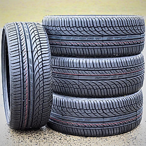 Set of 2 (TWO) Fullway HP108 All-Season Truck/SUV Performance Radial Tires-305/35R24 305/35/24 305/35-24 112V Load Range XL 4-Ply BSW Black Side Wall UTQG 380AA