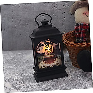 DECHOUS Halloween Decor Globe Decor Fall Snow Globe Simulation Flame Light Flame Lamp Lantern Candle Candle Light LED Outdoor Decor