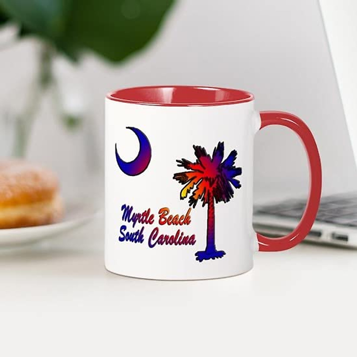 CafePress Myrtle Beach 8 Mug Ceramic Coffee Mug, Tea Cup 11 oz