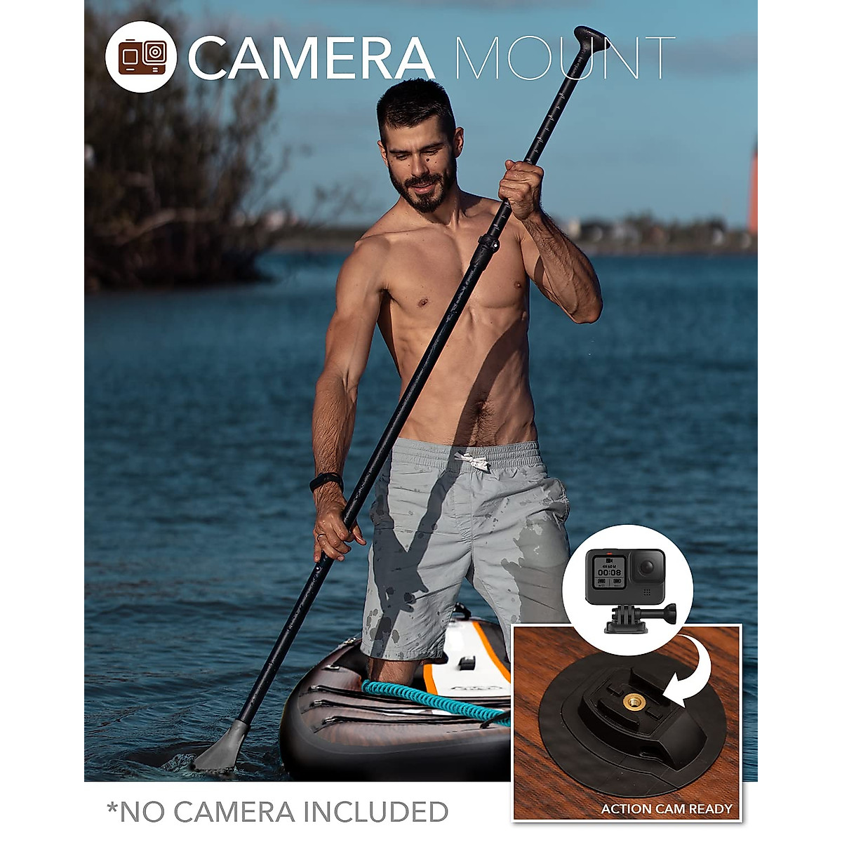 DAMA Inflatable Stand Up Paddle Board 11‘6“*34”*6 Wide Sup W/Accessories | Pump, Lightweight 4 pcs Kayak Paddle Floating, Fishing Board，Surfing Board