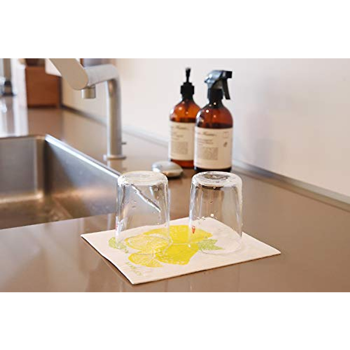 More Joy - Eco-Friendly Swedish Dishcloths, Pack of 2 Carrots