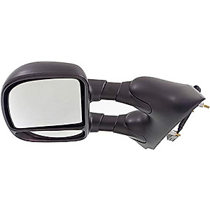 Garage-Pro Mirror Compatible with 2009-2014 Ford E-150, E-250, 2009-2016 E-350 Super Duty and E-450 Super Duty Towing, Driver Side, Power Glass
