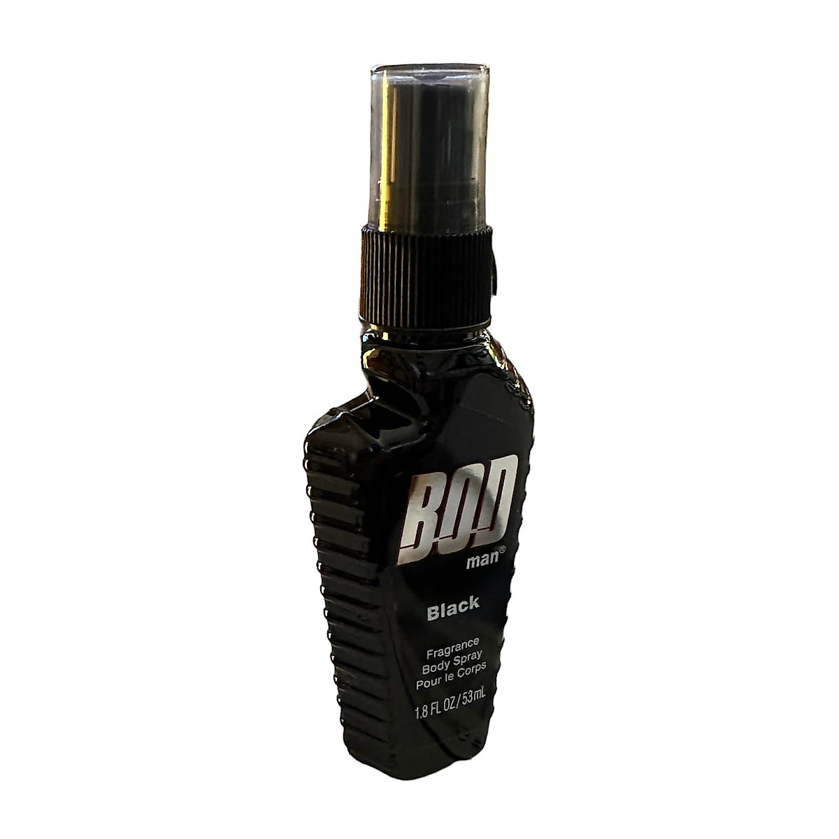 Bod Man Black by Parfums De Coeur Body Spray 1.8 oz for Men