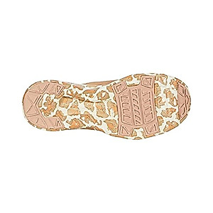 Athletic Propulsion Labs APL Women's Techloom Bliss Sneaker, Caramel/Almond/Leopard, 7