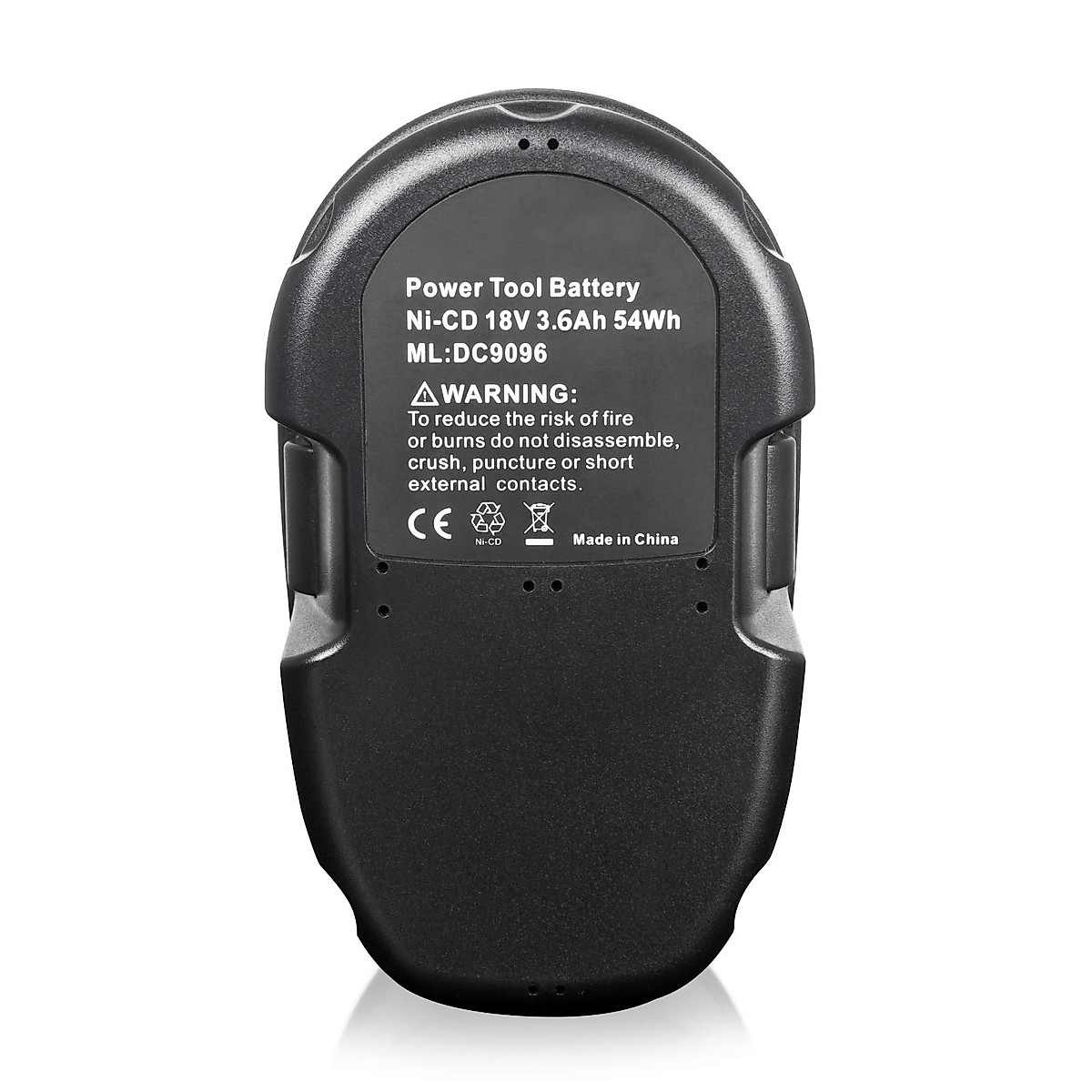 Orstaimer 3.5Ah Ni-CD Battery Replacement for Dewalt 18 Volt Battery XRP DE9096 DE9098 DW9095 DW9096 DW9098 DE9503 DC9099 dc9098 DE9039 DE9095 Compatible with 18V Cordless Power Tools 2Packs