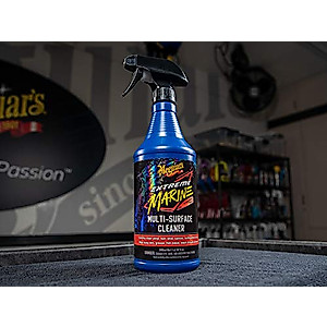 Meguiar's M180332 Extreme Marine Multi-Surface Cleaner - 32 Oz Spray Bottle