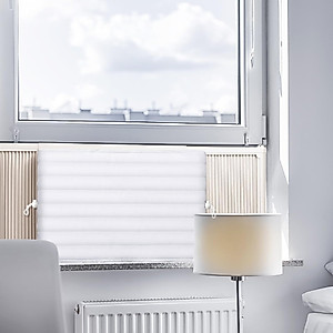 Indoor Air Conditioner Cover Ac Cover for Inside Wall Unit Inside AC Covers for Window Air Conditioner 21 x 15 x 3.5 Inches with Anti-Slip liner White Slim Window Air Conditioner Protective Cover