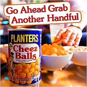 Planters Cheez Balls Cheese Flavored Snacks, Original, 2.75 OZ (Pack - 2)