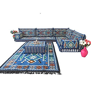 Arabic Majlis Sofa Set, Arabic Floor Sofa, Arabic Furniture, Arabic Couches, Arabic Jalsa, Floor Cushions, Pallet Sofas