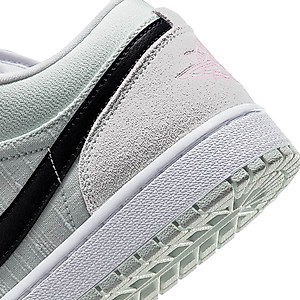 Nike Women's WMNS Air Jordan 1 Low Se Barely Green, Barely Green/Black, 7.5W