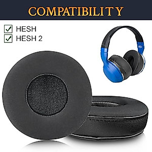 SOULWIT Cooling-Gel Earpads Replacement for Skullcandy Hesh & Hesh 2 Wireless Over-Ear Headphones, Ear Pads Cushions with Noise Isolation Foam
