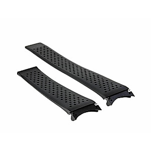 Ewatchparts 22mm Watch Band Strap Compatible With Grand Tag Heuer Carrera Calibre 17 17RS CAV511A.BA0902 Black