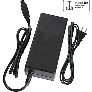 42V 2A Female 3-Pin XLR Connector, 3 Prong Inline Power Charger Cable, 0.31 inch Connector for Electric Sports & Outdoor Equipment (Fit 36V-42V Li-ion Battery Pack)