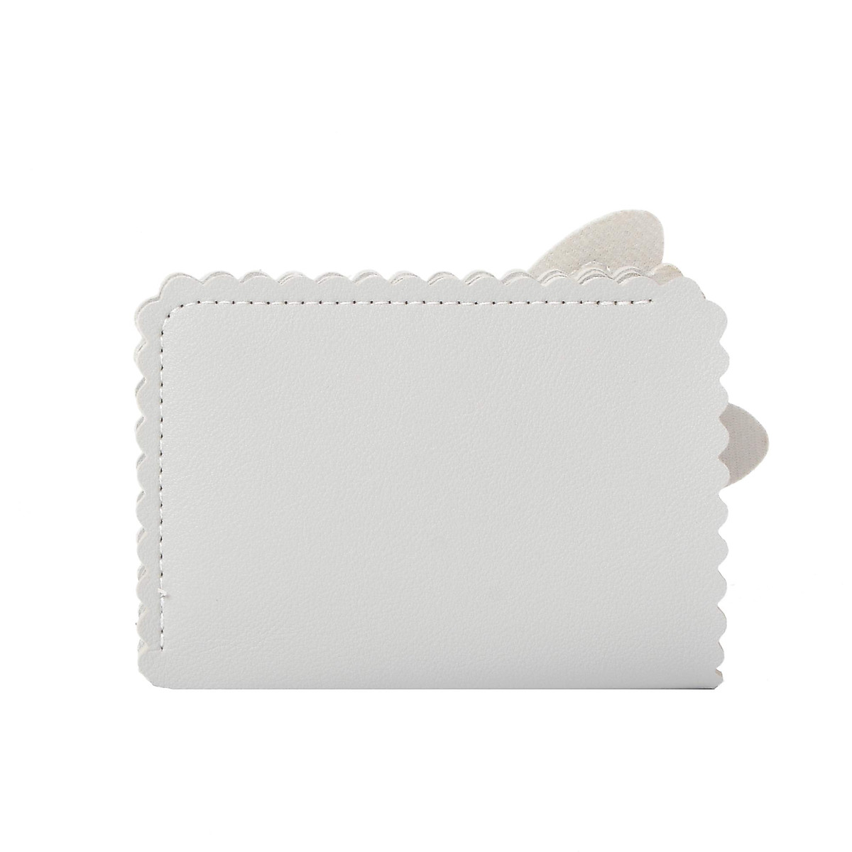 Nawoshow Women Wallet Rabbit Ear Bifold Wallet Card Holder Organizer Small Purse (Grey)