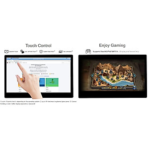 waveshare 11.6inch Capacitive Touch LCD Screen Compatible with Raspberry Pi4B/3B+/3A+/2B/B+/A+/Zero/Zero W/WH/Zero 2W CM3+/4 1920×1080 Resolution HDMI IPS Supports Jetson Nano/Windows