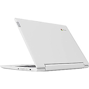 Lenovo Chromebook 2-in-1 Convertible Laptop, 11.6-Inch HD (1366 x 768) IPS Display, MediaTek MT8173C Processor, 4GB LPDDR3, 32GB eMMC, Chrome OS, Blizzard White, Choose Your eMMC (81HY0001US)