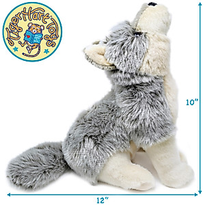 TigerHart Wolcott The Wolf - 11 Inch Stuffed Animal Plush