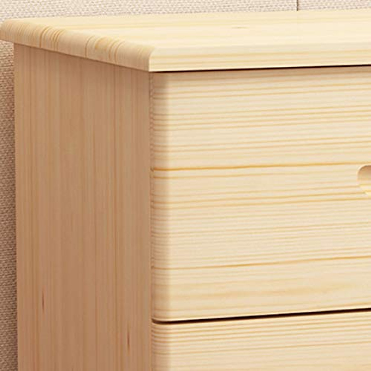 SJYDQ Simple Bedside Table All Solid Wood Simple Bedroom Storage Cabinet, Bedside Storage Bedside Table