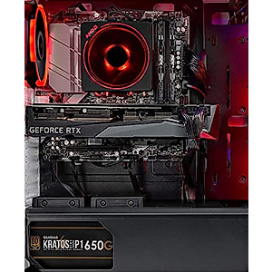 Skytech Gaming Chronos Gaming PC Desktop – AMD Ryzen 5 5600X 3.7 GHz, RTX 3060, 1TB NVME SSD, 16G DDR4 3200, 600W GOLD PSU, AC Wi-Fi, Windows 10 Home 64-bit