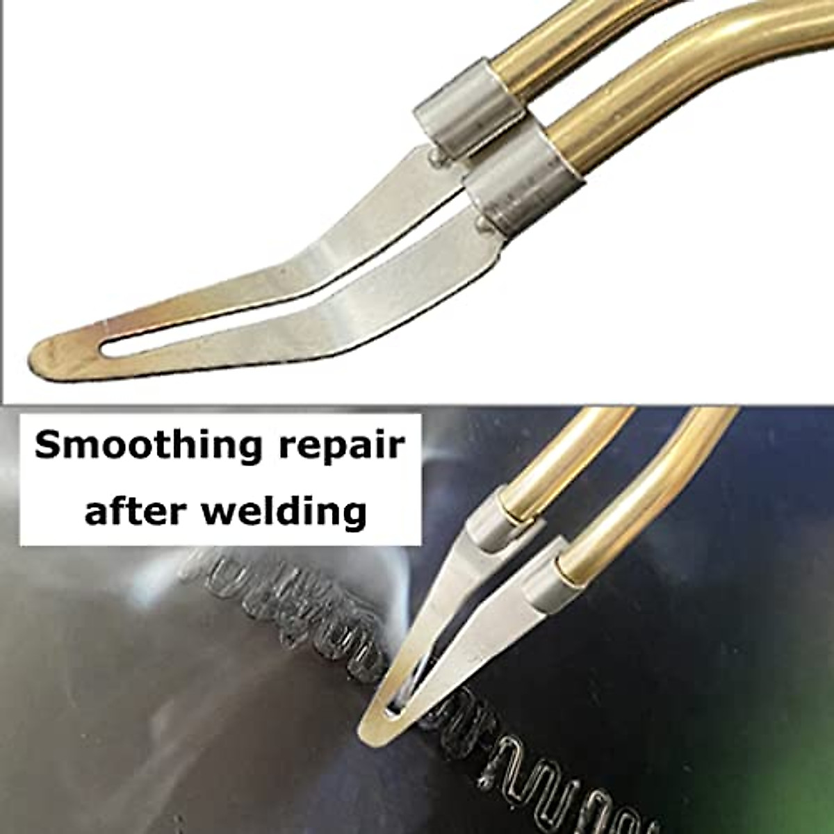 Allturn 2PCS Plastic Smoothing Tip,Plastic Welding Tip to Repair Car Bumpers,Kayaks,Etc.(Only for Allturn PWG-100)