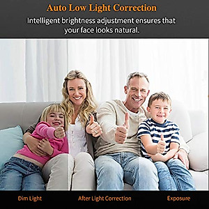 Streaming Webcam with Light - 1080P Autofocus HD USB Gaming Web Camera with Microphone for Computer Laptop Angetube Digital Zoom PC Camera for Desktop|Mac|Windows|Xbox|Twitch|Skype|Google Meet|Zoom