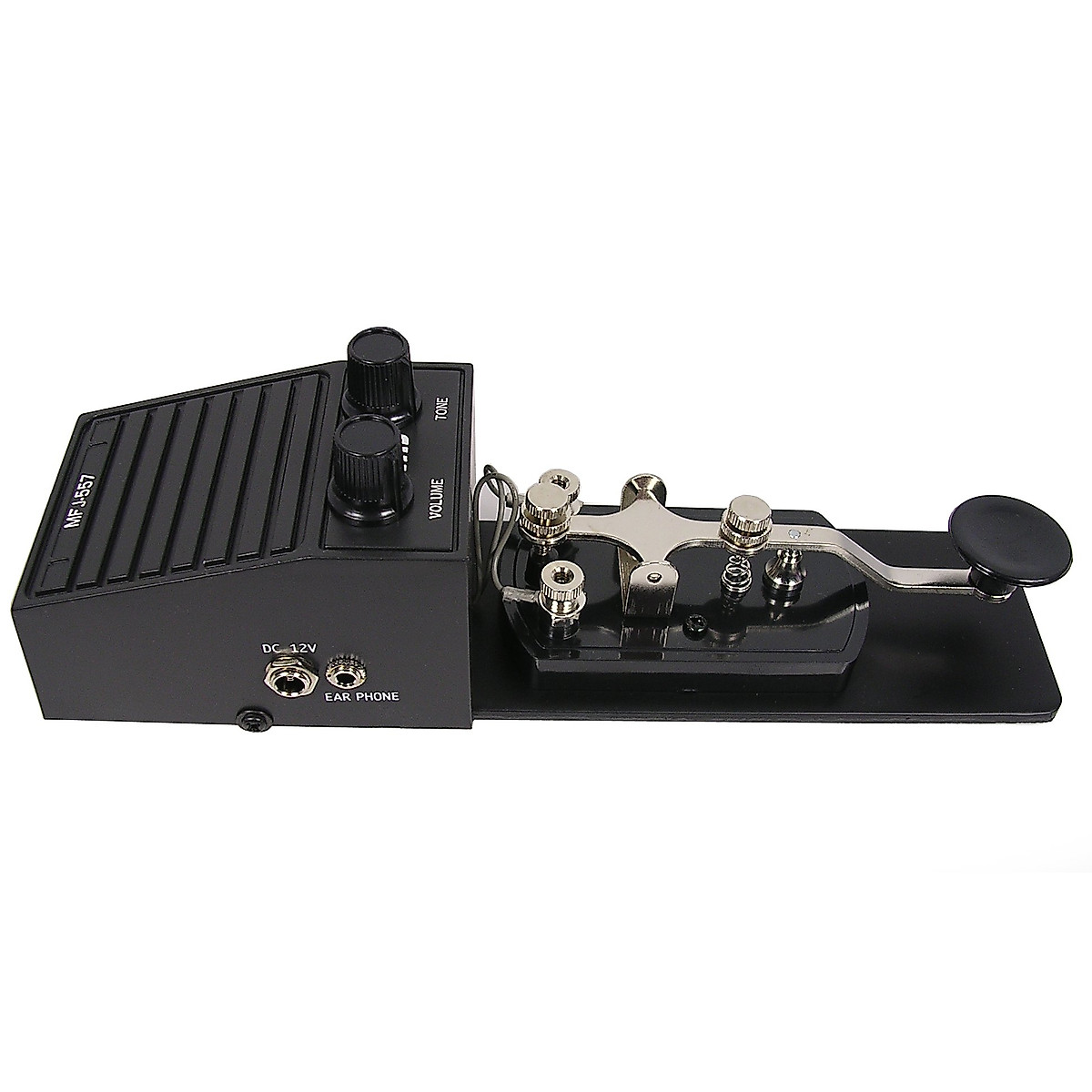 MFJ Enterprises Original MFJ-557 Deluxe Morse Code Practice Oscillator Straight Key w/Volume Control