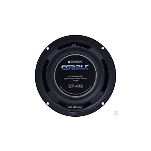ORION Cobalt CT-M6 6.5" 4 OHM Series CT Midrange 150 Watts RMS Car Audio Car Stereo Mid