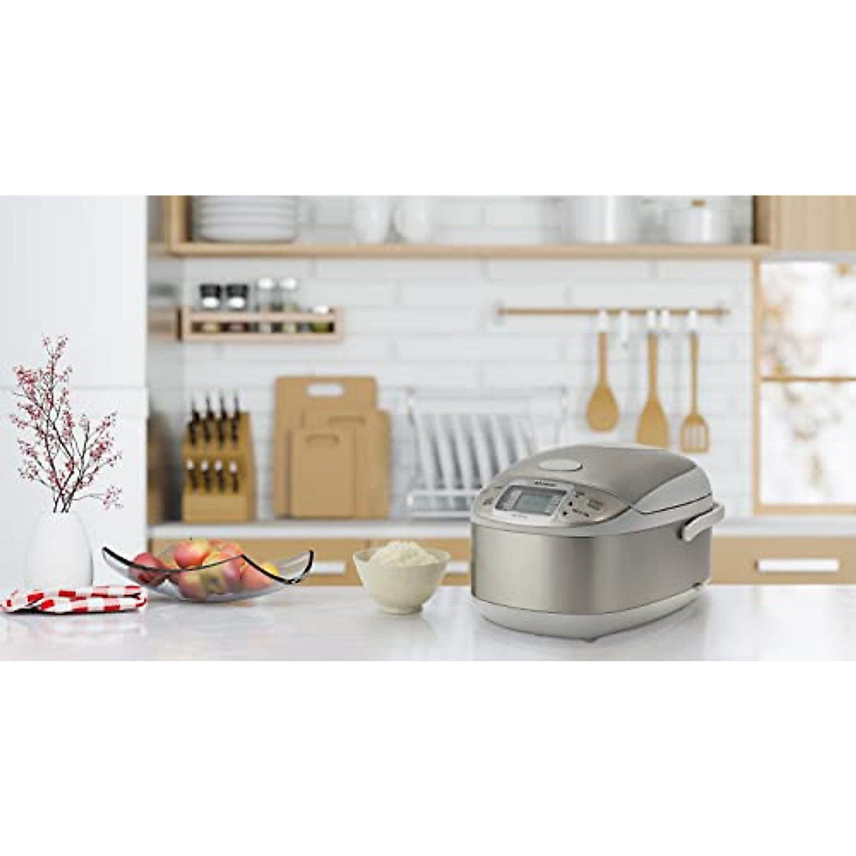 Zojirushi Micom 10 Cup Stainless Steel Rice Cooker and Warmer