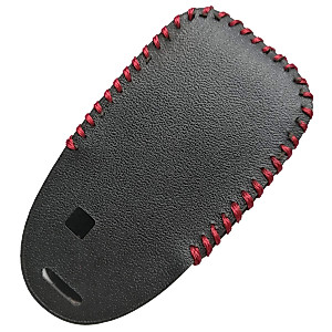 Coolbestda Leather Silicone Smart Key Fob Cover Keyless Entry Remote Case Shell Protector for Subaru Ascent Outback Legacy Forester Sti XV Crosstrek Impreza BRZ WRX HYQ14AHC