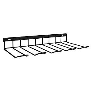 Hoement Electric Drill Storage Rack Screwdrivers Tools Storage Racks Cordless Drills Power Drill Storage Shelves Organizer for Tool Multifunctional Storage Rack Drill Rack Iron Black