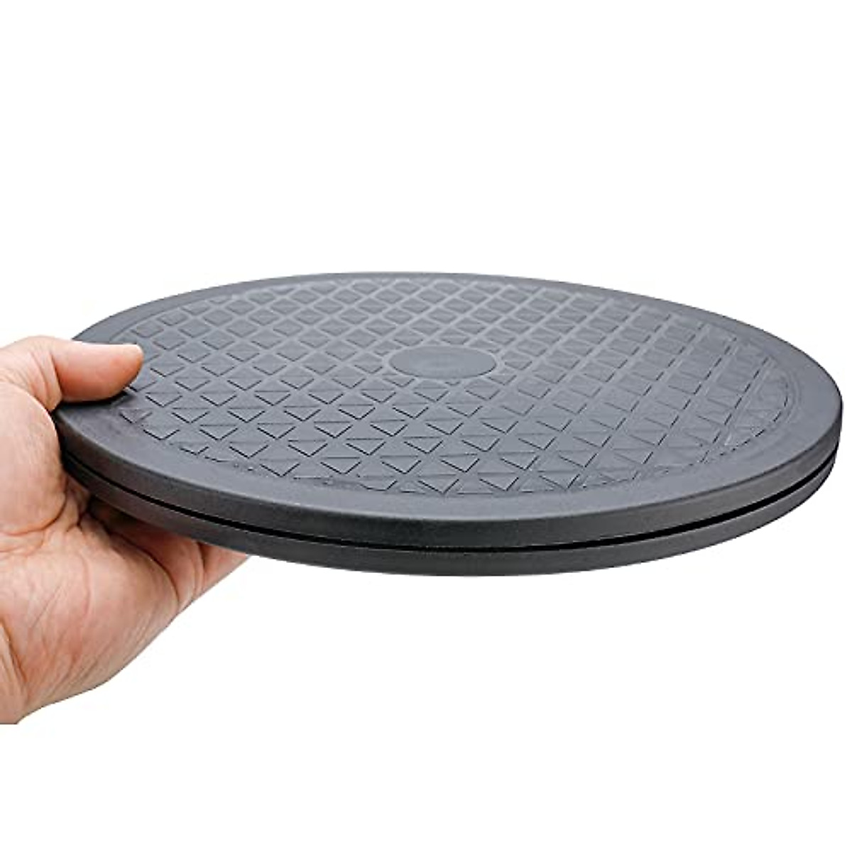 Heavy Duty 5 PCS 360° Rotating Swivel Turntable with Steel Ball Bearings, Monitor Swivel Stand for Monitor/TV/Computer/Lazy Susan