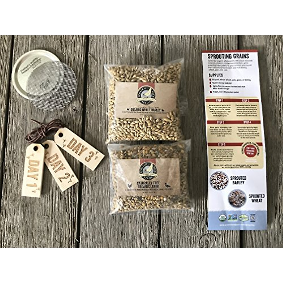 Scratch and Peck Feeds Cluckin' Good Sprouting Fermenting Starter Kit
