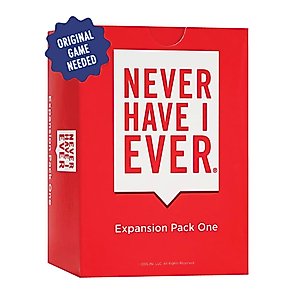 Never Have I Ever Card Game - Expansion Pack One, The Ultimate Adult Party Game Starter Pack, Spice Up Your Next Game Night, Pregame, or Icebreaker, Includes Wild and Hilarious Prompts, Ages 17+