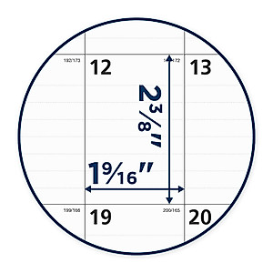 AT-A-GLANCE 2023-2024 Academic Wall Calendar, Monthly, 12" x 17", Medium, Ruled Daily Blocks, QuickNotes (PM5328)