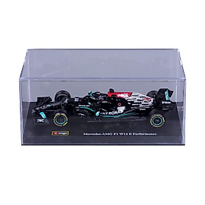 Bburago B18-38058H 1:43 F1 Mercedes AMG W12 E-Performance with Helmet Hamilton, Assorted