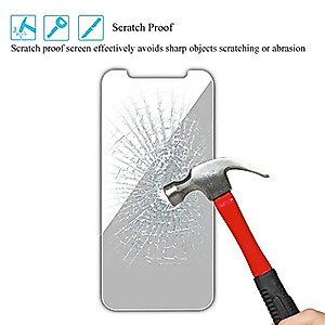 Ailun 2Pack Privacy Screen Protector for iPhone 12[6.1 inch] + 2 Pack Camera Lens Protector, Anti Spy Private Tempered Glass Film,[9H Hardness] - HD [Black]