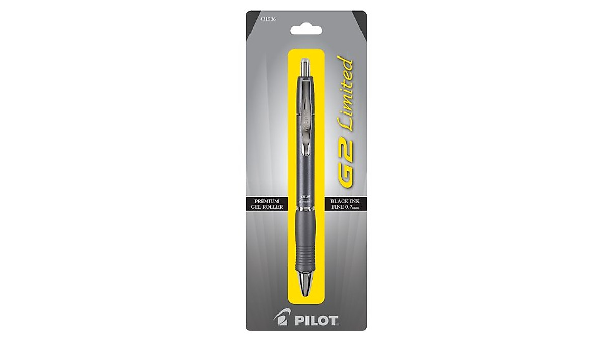 Pilot G2 Limited Refillable Gel Pen - Smooth, Precise & Refillable