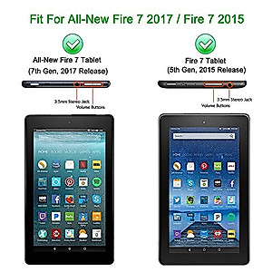 All-New Fire 7 Case, Fire 7 2017 Case (Pink)