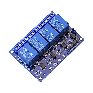 DC Relay Module 4 Channel 5V with Optocoupler Compatible with R3 1280 STM32 Pi