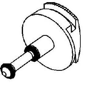 Locking Button Assembly for A-dec ADB070
