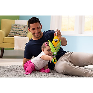 Lamaze John Deere Clip n Go, Corn E. Cobb Baby Clip On Toy, Multi
