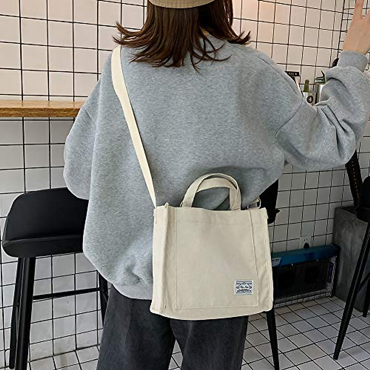 Large Tote Bag For Woman Satchel Bags Stylish Hobo Bag Casual Crossbody Bag for Travel (D)