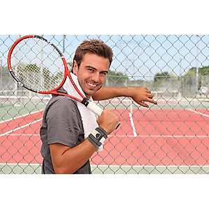 bonmedico Osto Elastic Wrist Wraps - Brace for Women and Men, Wrist Support for Sports and also for Sprained Wrists