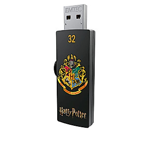 EMTEC Harry Potter M730 USB 2.0 Flash Drive - 32GB-Slytherin & Hogwarts Duo Pack (ECMMD32GM730HP02P2)