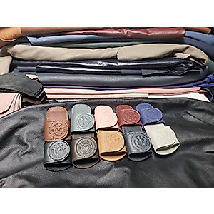 Stethoscope Holder pro with Clip,Handmade in USA Genuine Leather .Perfect for Physicians, Nurses, EMT, Medical Nursing Student. No More Neck Carrying, Work with Comfort (BLACK 1)